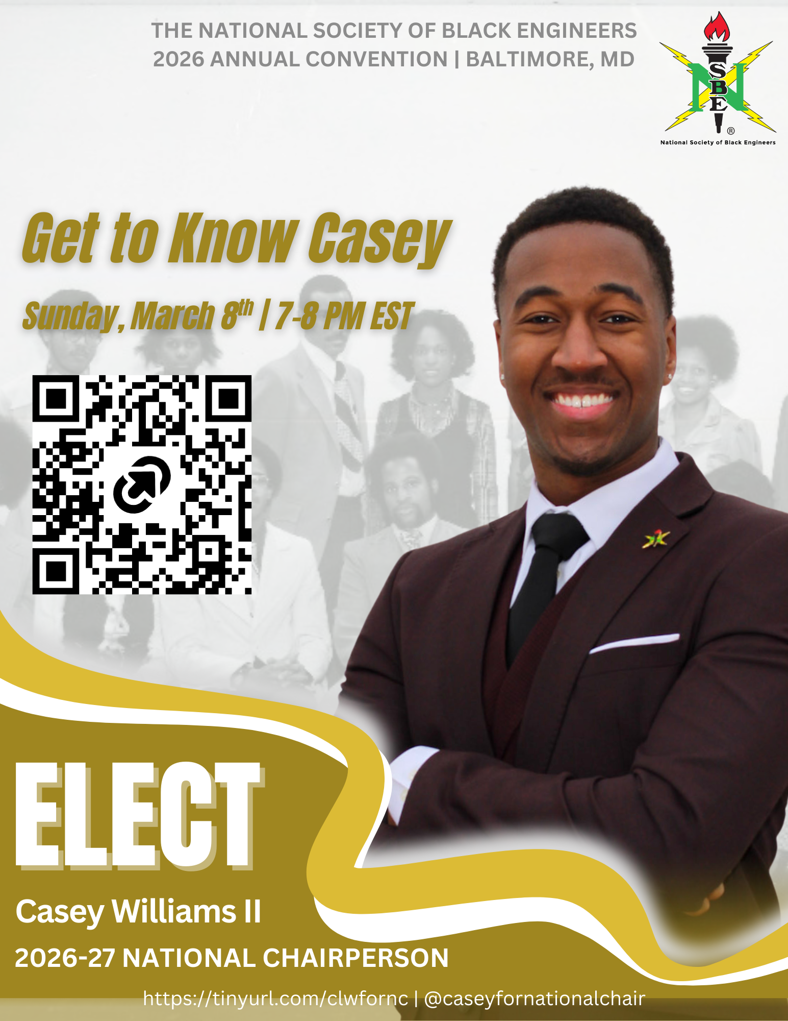 Casey Williams for NSBE National Chairperson